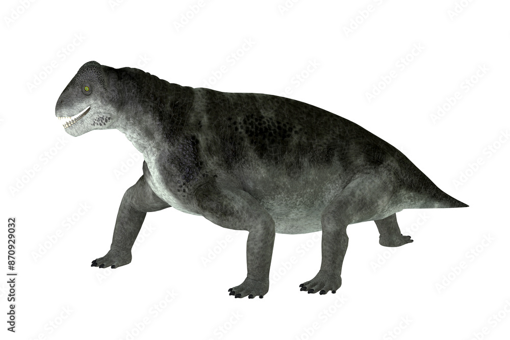 Ulemosaurus Therapsid Walking - Ulemosaurus is an extinct genus of ...