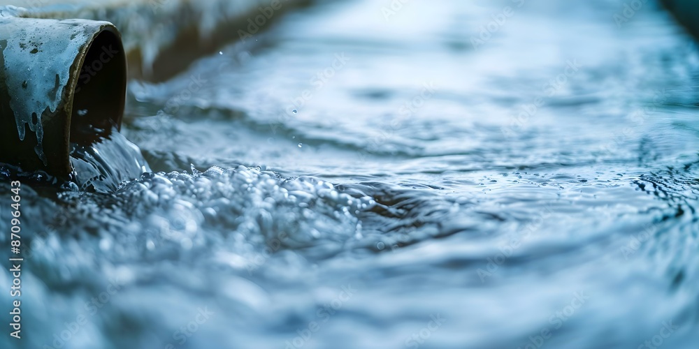 Description of water pollution and health risks from dirty water and ...