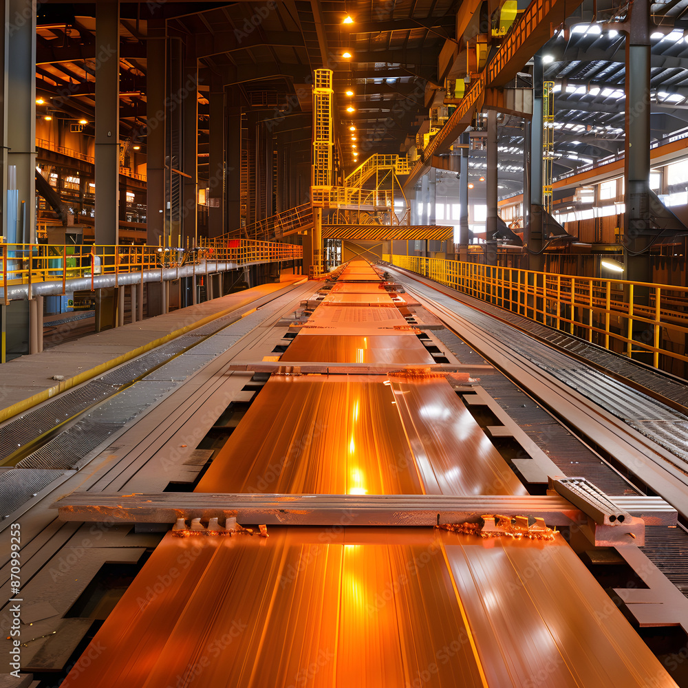 production of copper cathodes at an electrowinning plant in a copper ...