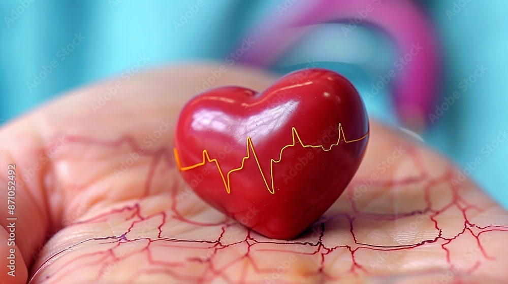 Cardiology heart rhythm disorders illustrated: arrhythmia types, ECG ...