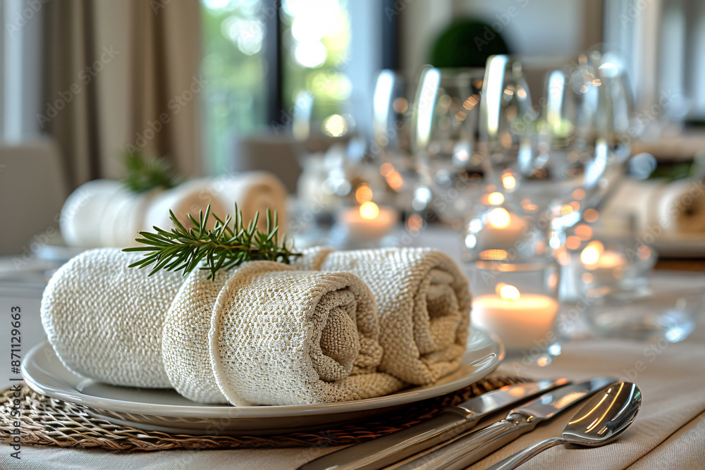 modern elegant table settings, romantic dinner table settings, modern ...