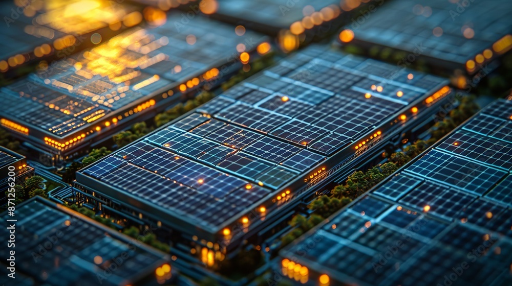 Illustration of nanotechnology in renewable energy storage and ...