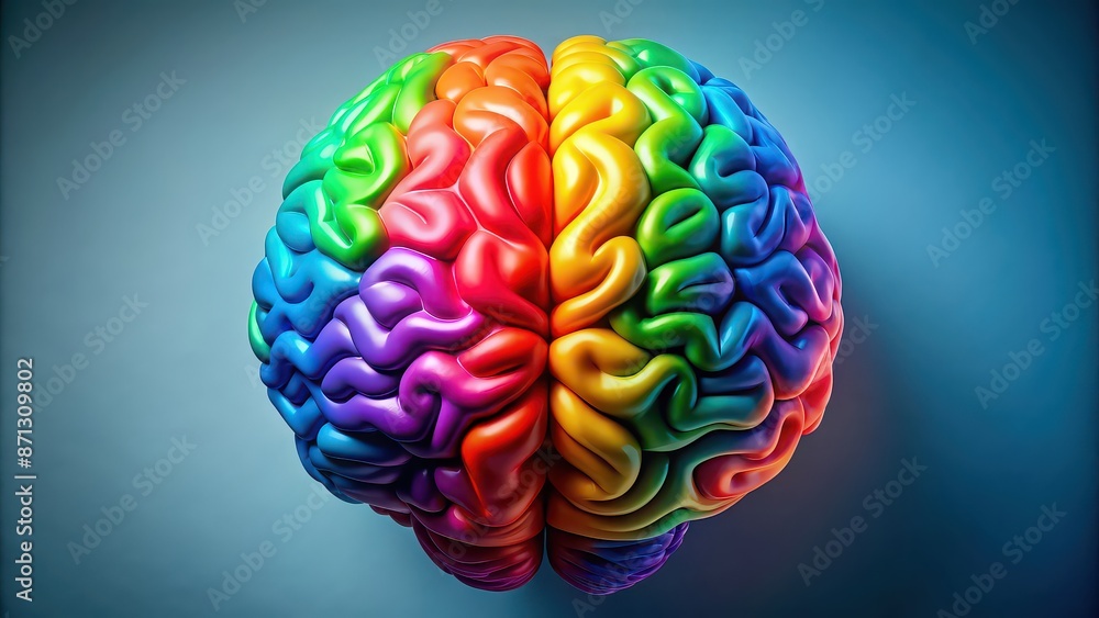 Colorful s of the brain representing neurodiversity, neurodiversity ...