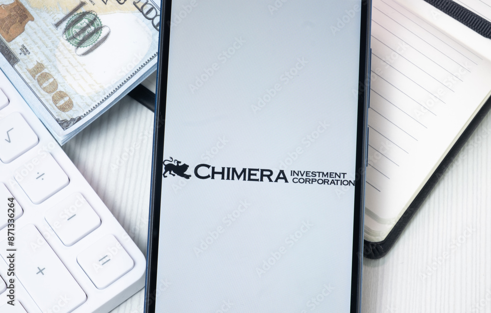 New York, USA - 30 June 2024: Chimera Investment Logo on Phone Screen ...