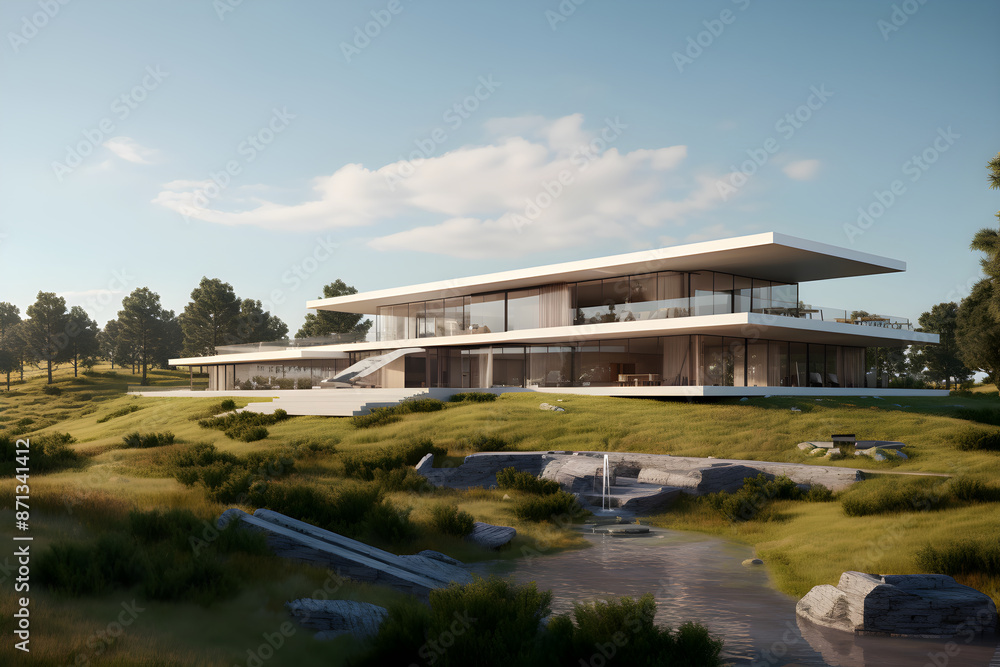 Aesthetically Pleasing Visual Representation of a Modern and Minimalist ...