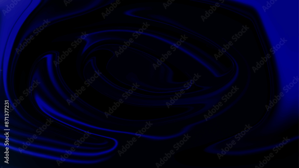 Dark blue liquify background. Background with liquifying flow. Deep ...
