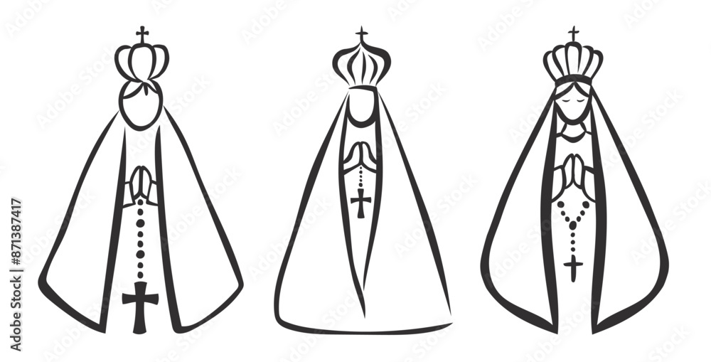 Our Lady of Aparecida is (Nossa Senhora de Aparecida), patron saint of ...