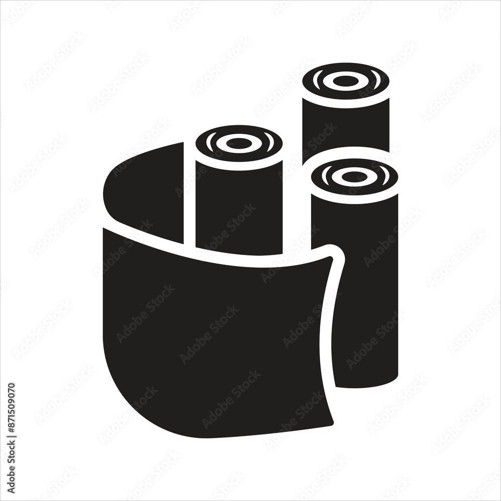 Wrap icon. Paint Protection Film, PPF. Vinyl wrap. Car wrapping icon ...