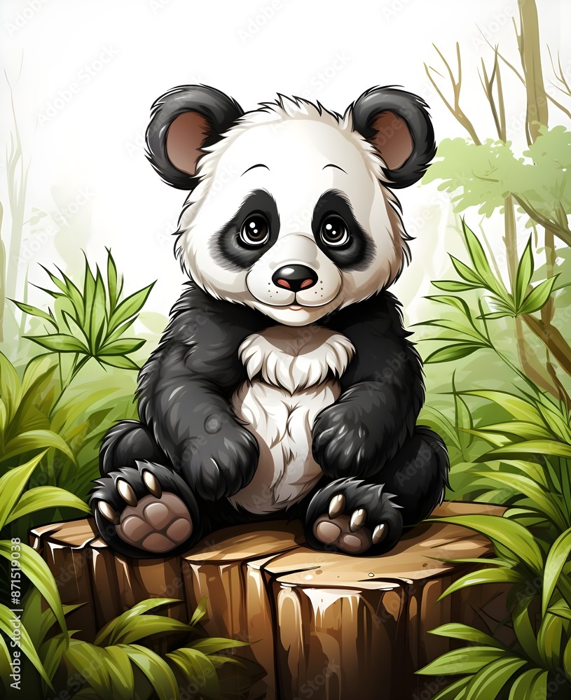 Cartoon of teddy bear with simple lines for children to color book ...