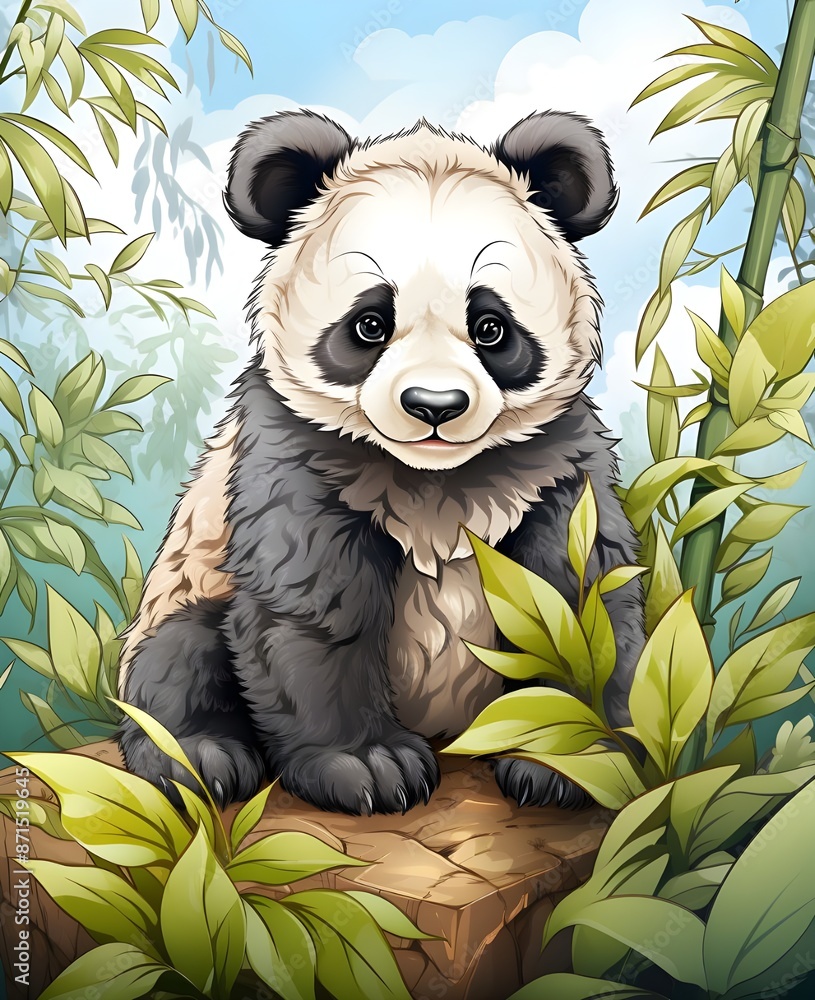 Cartoon of teddy bear with simple lines for children to color book ...