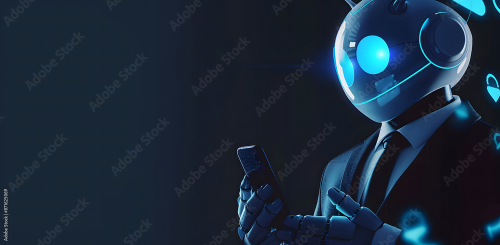 AI, Chatbot artificial intelligence technology concept. Artificial ...