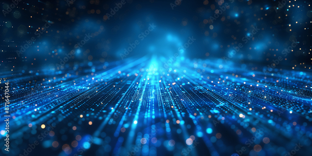Technology background for technology processes, neural networks, AI, data transfer, encryption ...