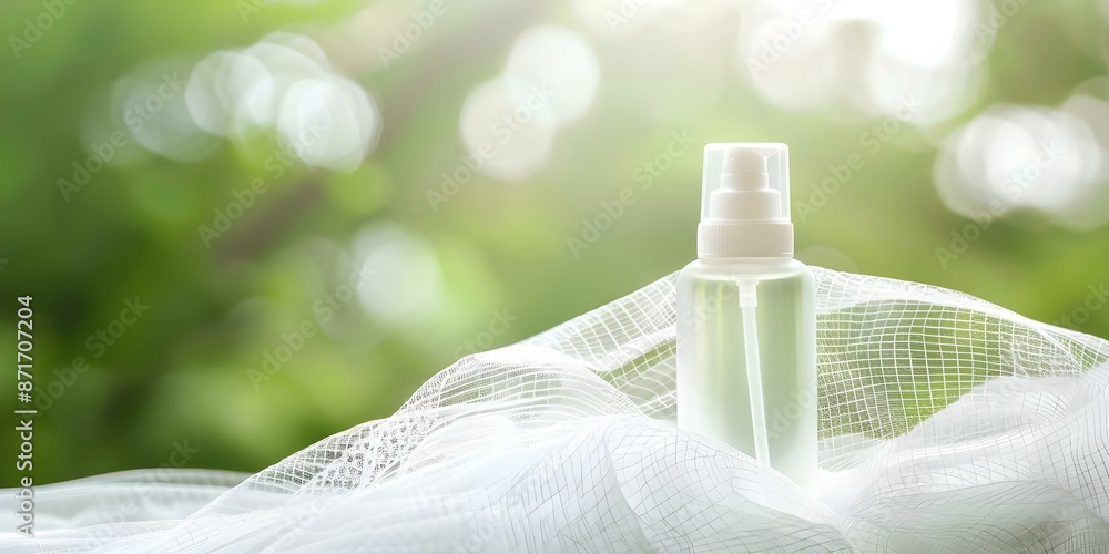 Prevent bug bites using insect repellent spray and mosquito net ...