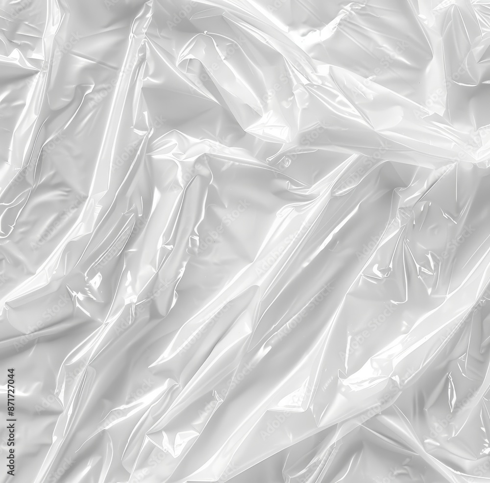 Vinyl and cd packaging with polyethylene textures. Shrink crumpled ...