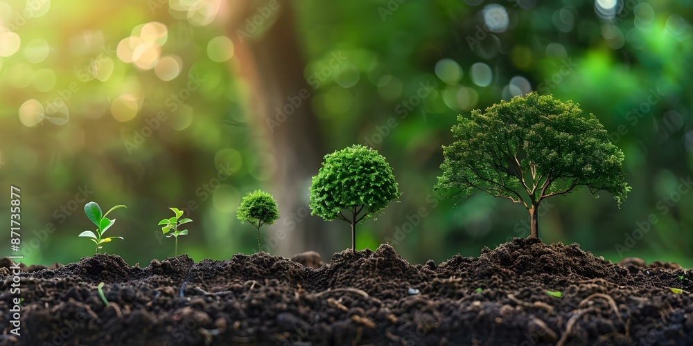 The Stages of the Tree Life Cycle Growth, Metabolism, Reproduction, and ...