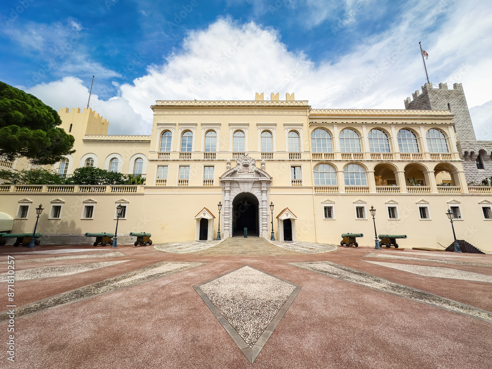 Prince's Palace of Monaco in Monaco-Ville, Monte Carlo, Monaco ...