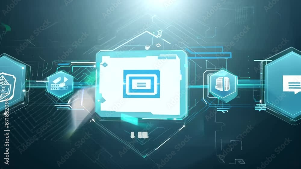 A visual breakdown of the cryptocurrency mining process, with animated ...