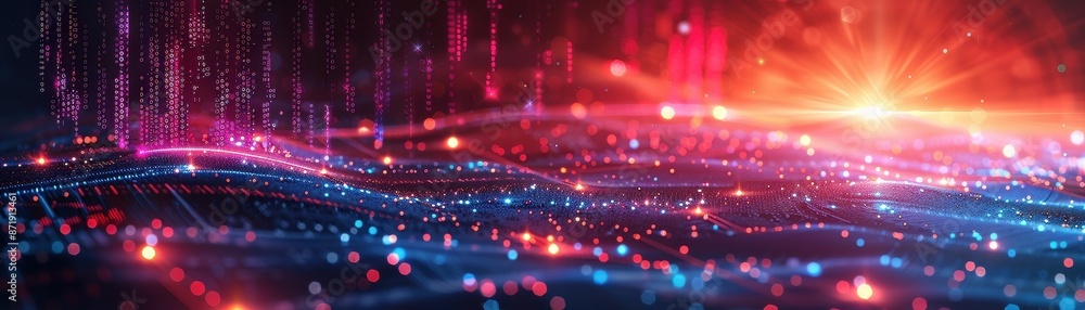 Digital animator creating layered scenes in animation software ...