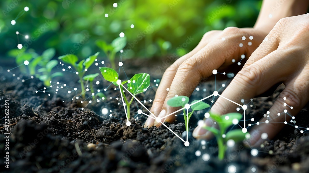 Nutrient-Rich Soil for Optimal Bean Plant Growth | Digital Mineral ...