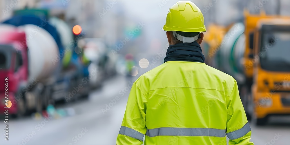 Managing Recycling Collection Team in Waste Management. Concept Waste ...