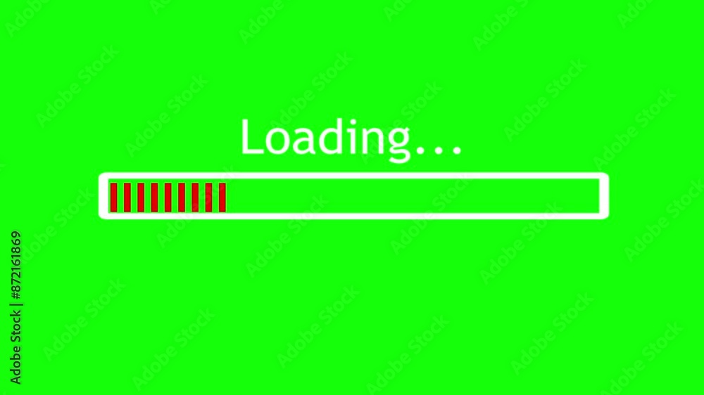 Loading Progress Bar Moving , Simple Loading bar screen progress animation.Best loading icon ...