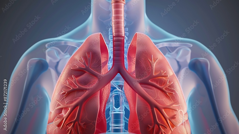 Infographic on the Human Respiratory System, Detailing the Nose ...