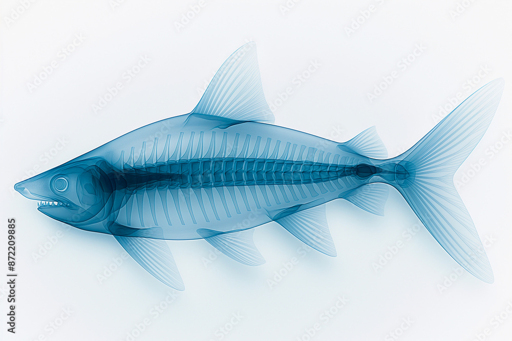 Captivating X-ray image unveiling the intricate internal organ ...