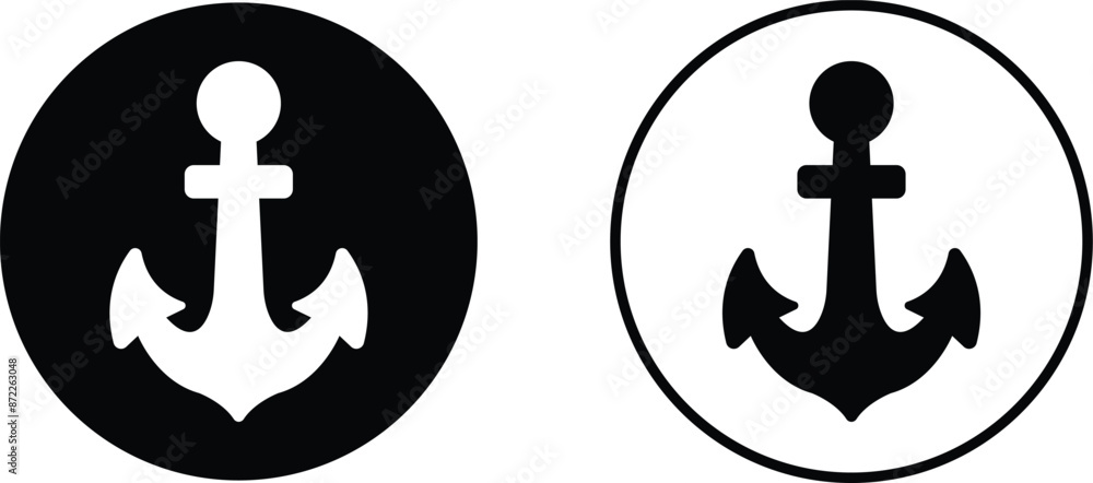 Anchors, Mariner Crosses and Religious Anchors flat or line collection ...