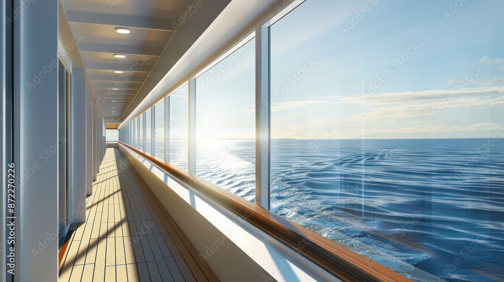 luxury cruise ship equipped with energy-efficient windows that reduce ...