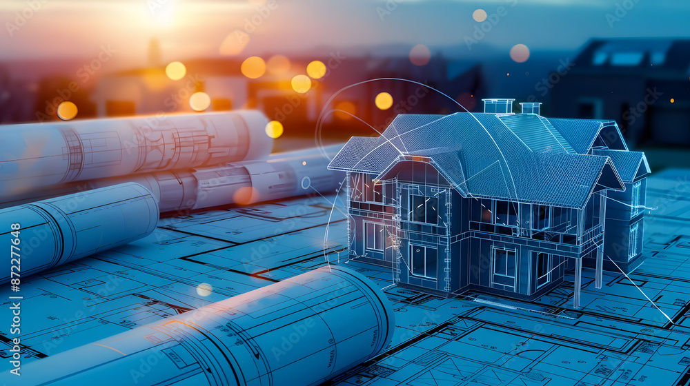 Crafting detailed construction blueprints with technical accuracy and ...