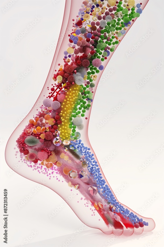 Metabolic Pathway: Purines to Uric Acid Stock Illustration | Adobe Stock