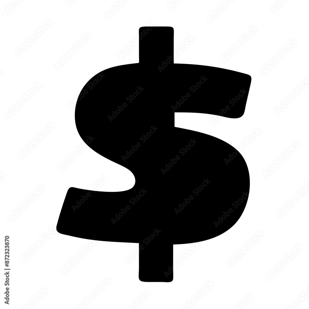 dollar sign, financial icon, currency symbol, money sign, dollar icon ...