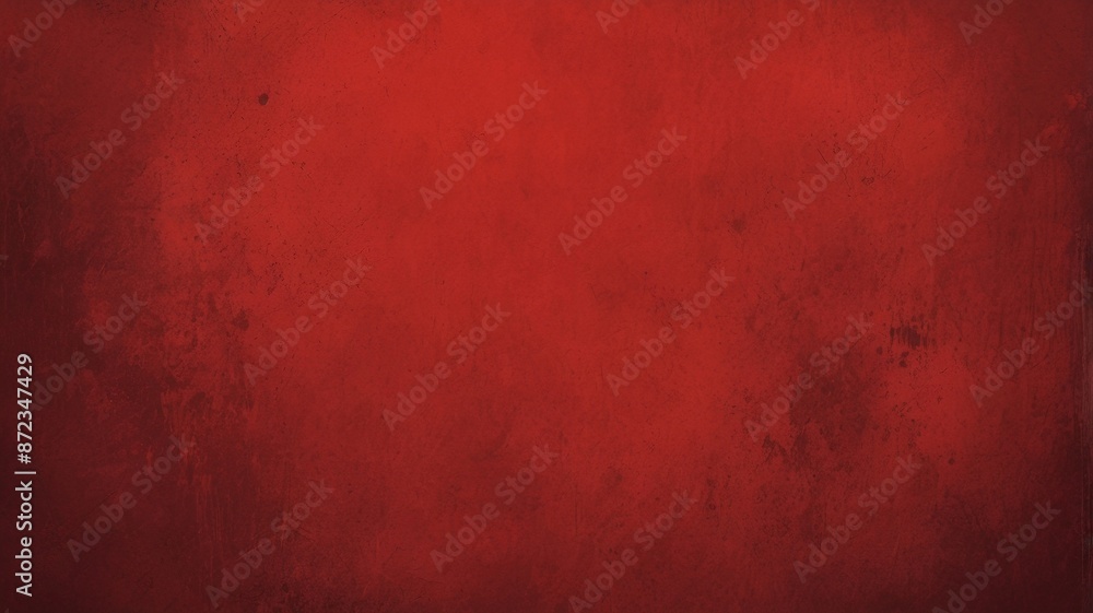 Bright red abstract textured erroded wall background. Grunge concrete ...