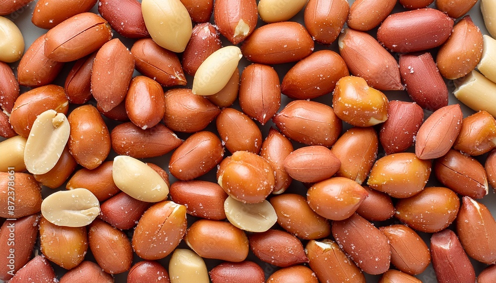 peanut snack groundnut background pattern closeup whole peanut roasted ...