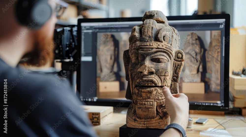 Focus A photogrammetry software transforming a realworld object into a highfidelity 3D model ...