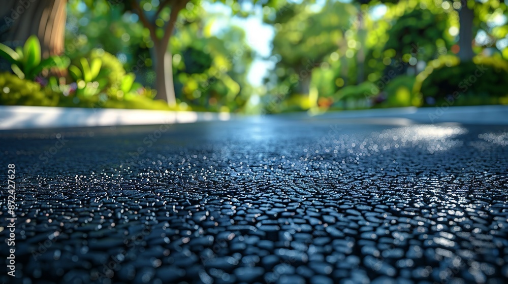 Smooth asphalt road texture with subtle surface variations, perfect for ...
