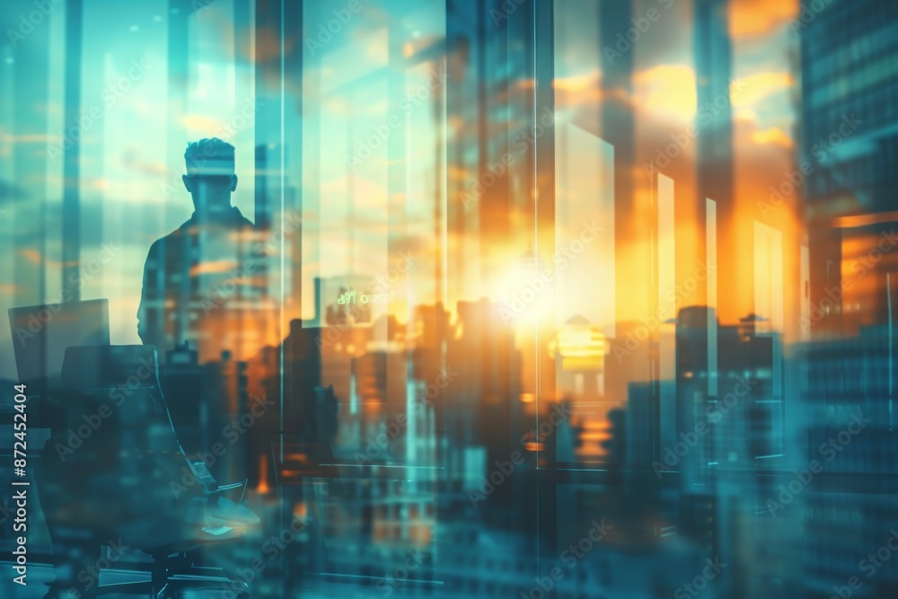 Manager Supporting Team Through Glass Window - Leadership, Team ...