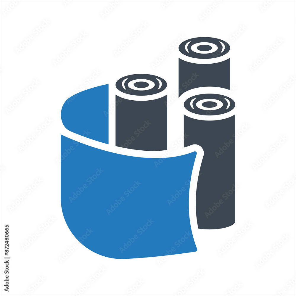 Wrap icon. Paint Protection Film, PPF. Vinyl wrap. Car wrapping icon ...