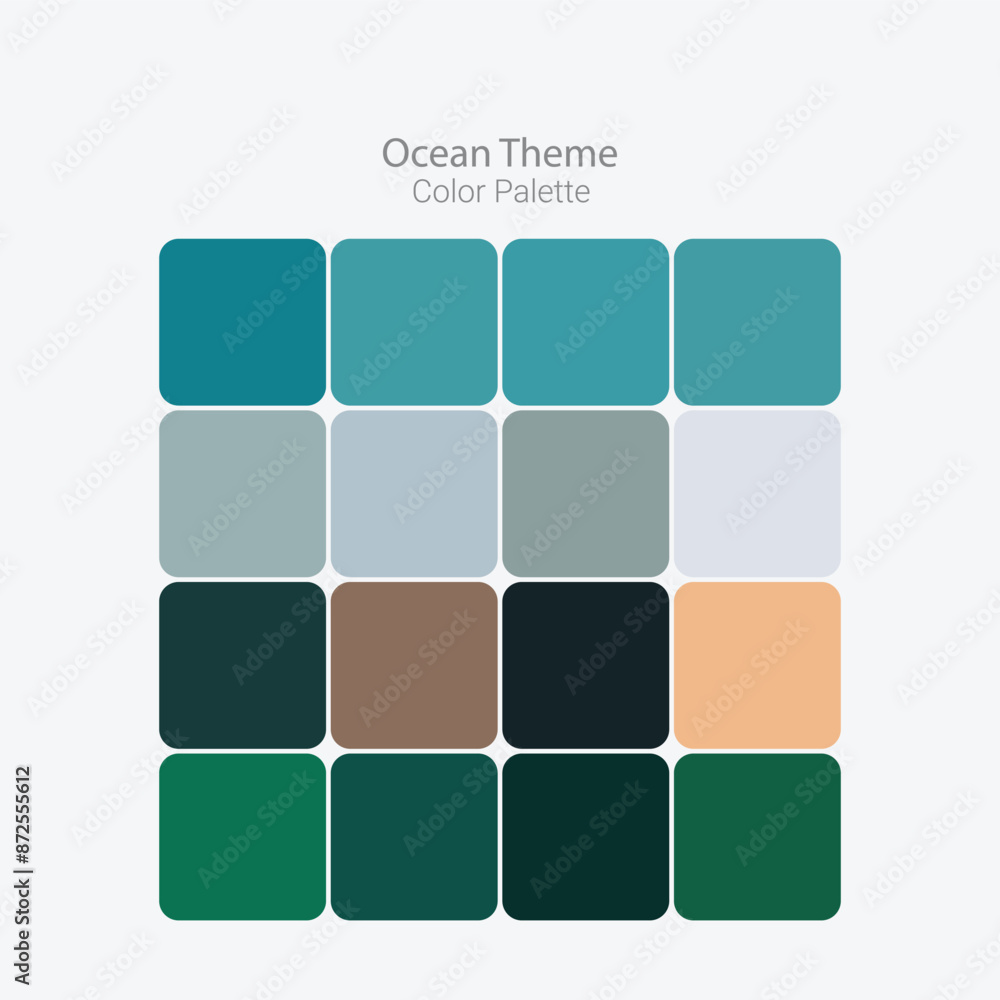 Ocean Blue Color Palette, Blue Color Code Guide Palette. blue ocean ... Ocean Blue Color Palette, Blue Color Code Guide Palette. blue ocean ...
