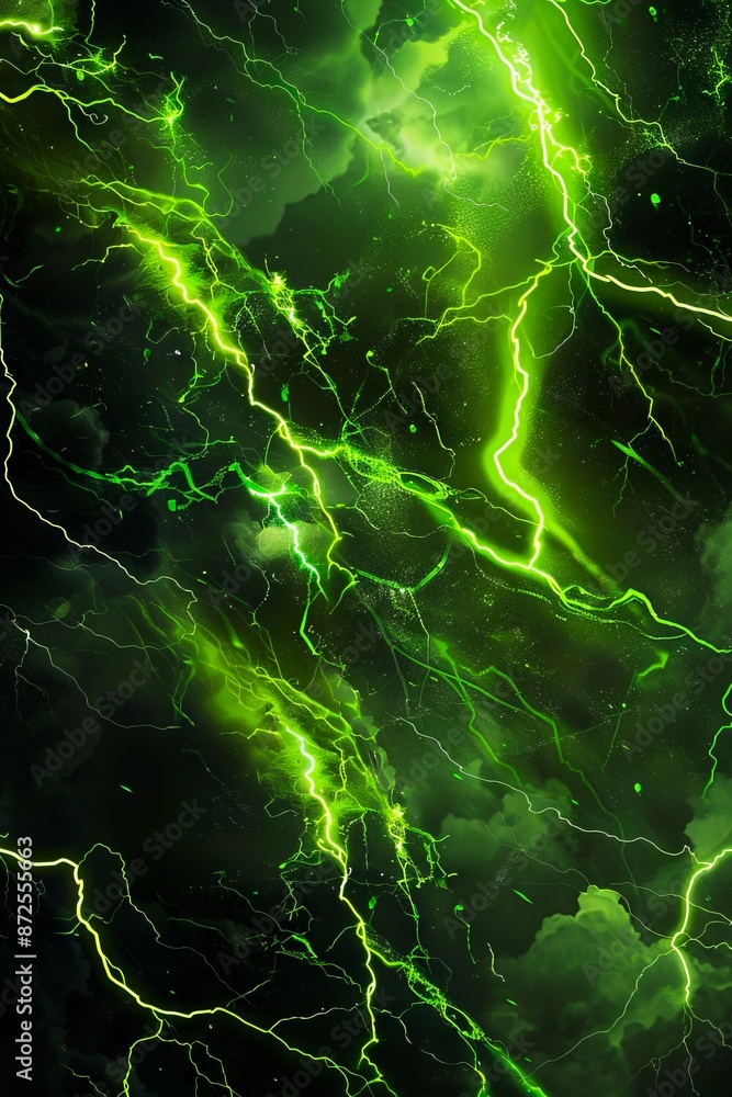 Green lightning wallpapers hd. Stock Illustration | Adobe Stock