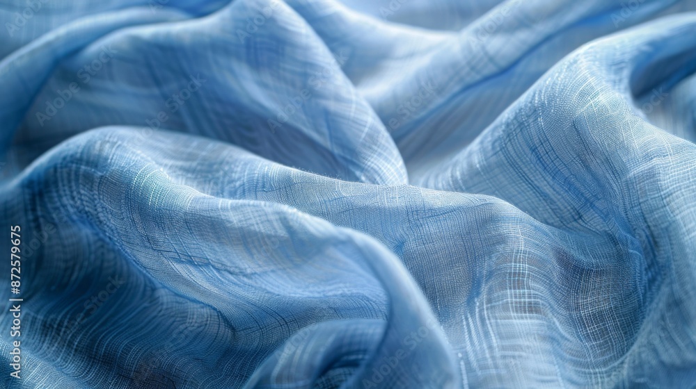 Soft pastel blue fabric texture with a light weave Stock Photo | Adobe ...
