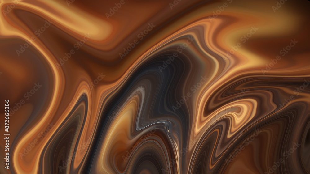 4K Abstract Luxury Background with Liquid Gold Texture Stock ...