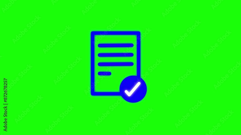 Neon Glow Blank Notepad Icons - A Vibrant Array for UI Design, Elevate ...