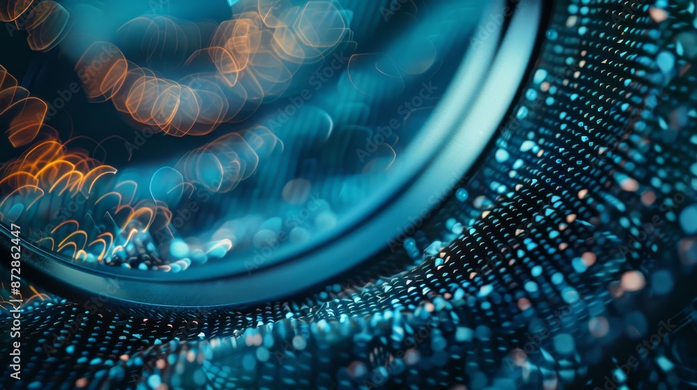 Digital forensics or cyber forensics concept, magnifying glass ... Digital forensics or cyber forensics concept, magnifying glass ...