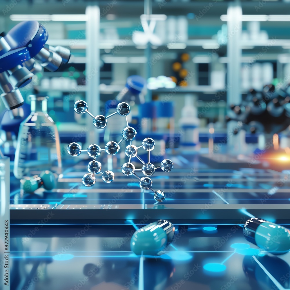 Machine learning algorithms optimizing drug formulation, digital analysis of molecular ...