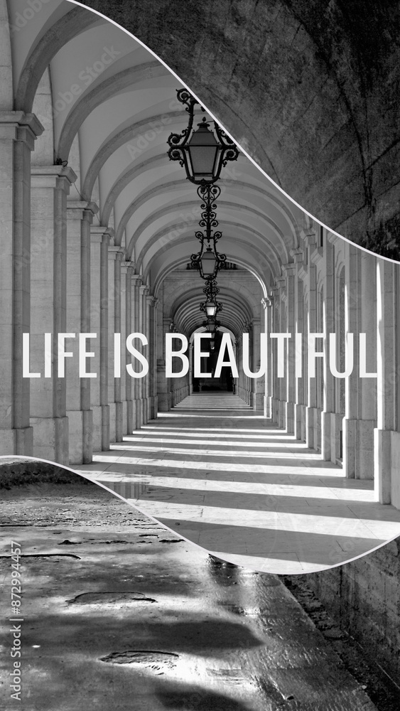 Life is Beautiful Moments of Life. Vertical Stories Opener for Social ...