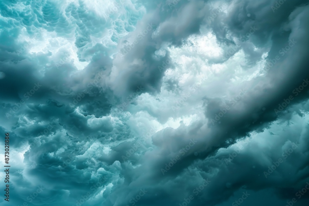 The dramatic sky provided a foreboding backdrop to the supercell clouds ...