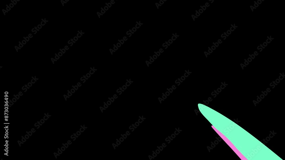 Abstract Colorful Cartoon Transitions pack that contains colorful ...