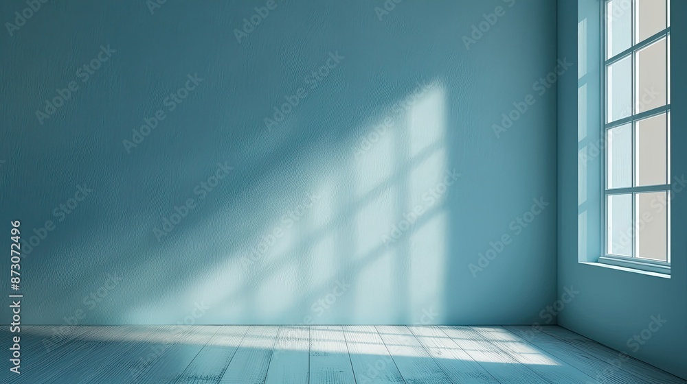 light blue photo studio background, professional natural dramatic ...