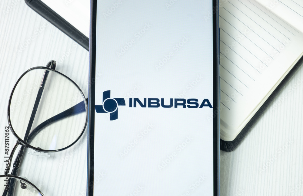 New York, USA - 30 June 2024: Inbursa Logo on Phone Screen, Company ...